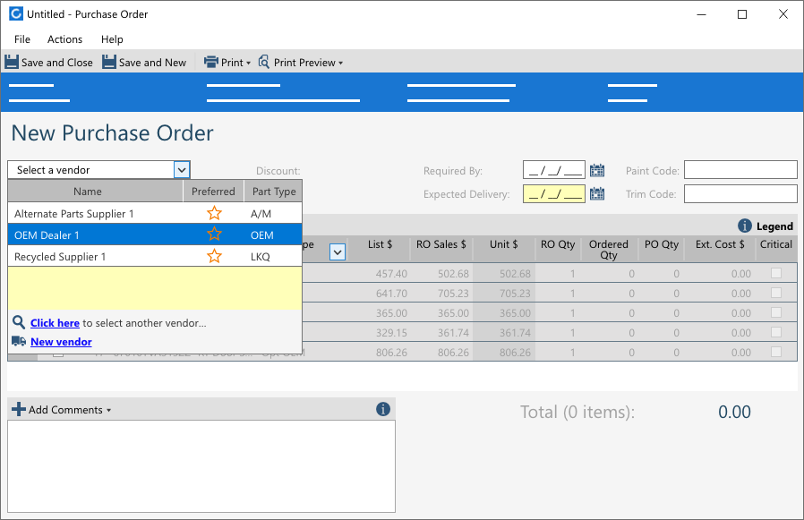 Preferred Vendors – CCC Knowledge Base