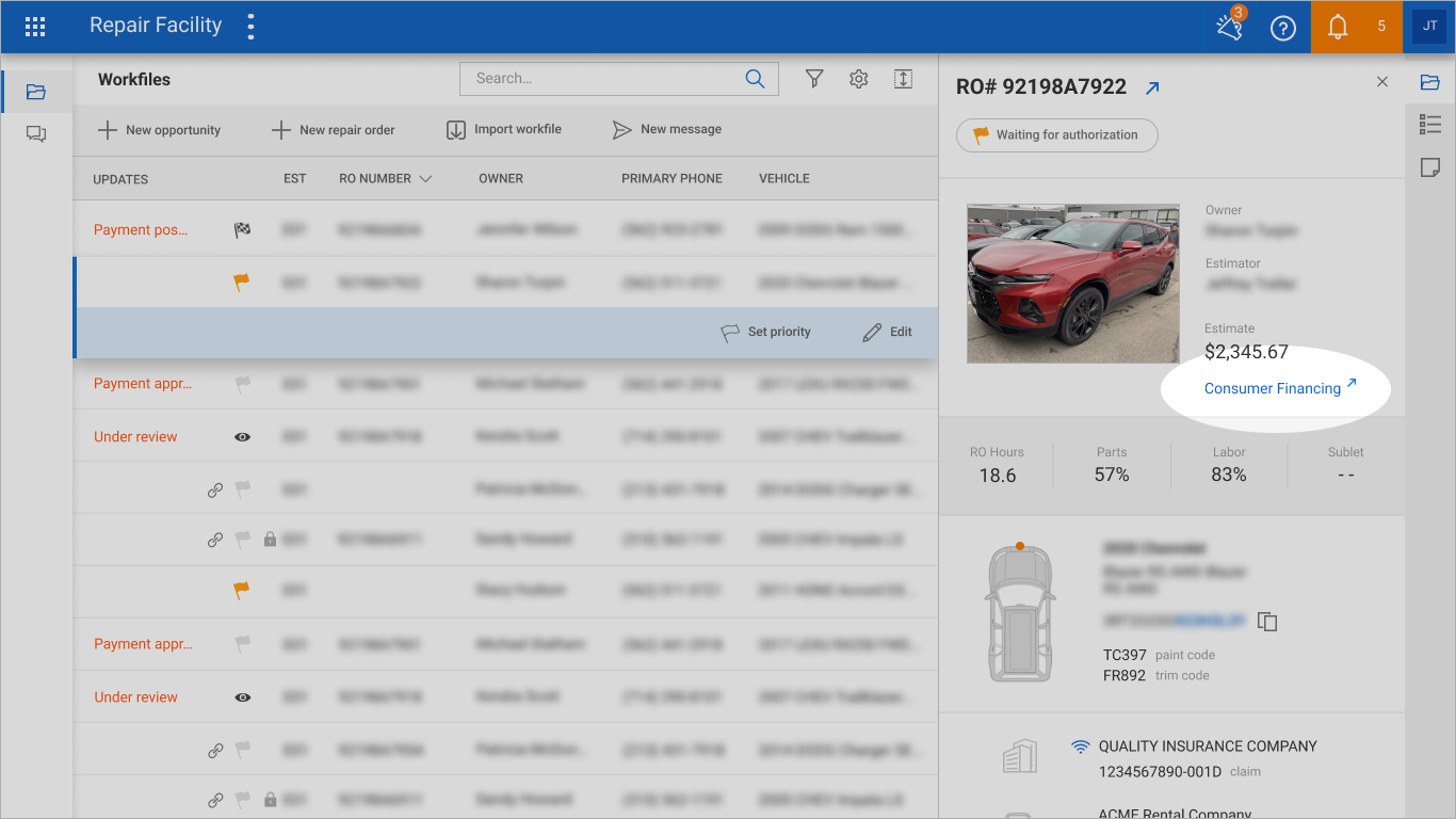 CCC Consumer Financing User Guide – CCC Knowledge Base
